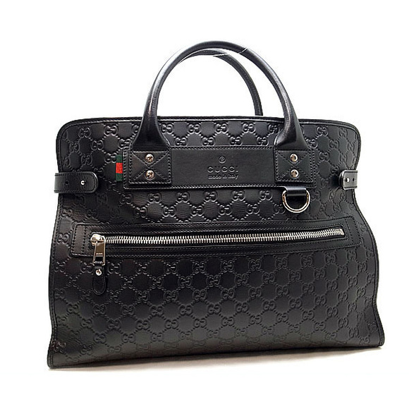 Gucci | Bags | Gucci Business Bag Gucci Shima Leather Black | Poshmark